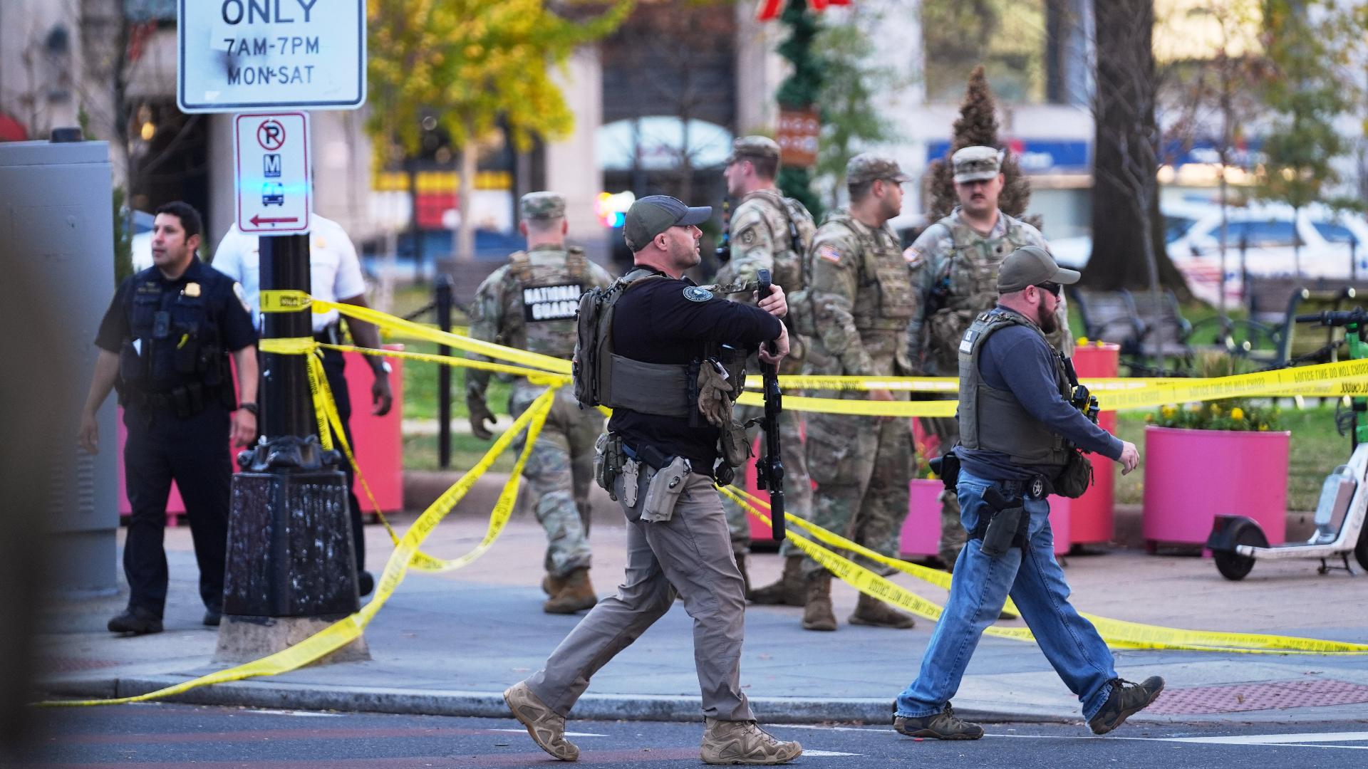 2 National Guard members shot in an ambush attack blocks from the White ...