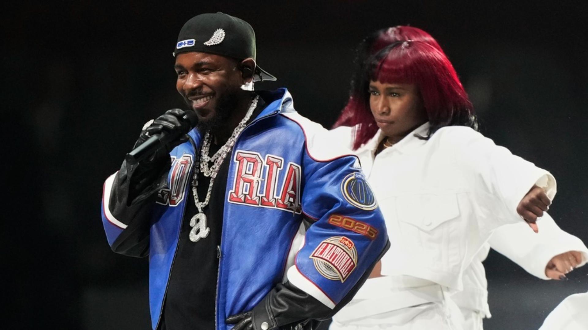 Serena Williams, Drake's ex, makes dance cameo at Super Bowl halftime ...