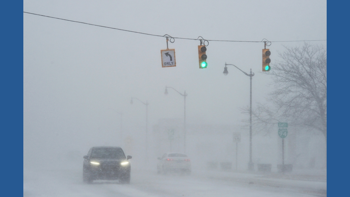 Snow squalls to sweep across the plains and upper Midwest today ...