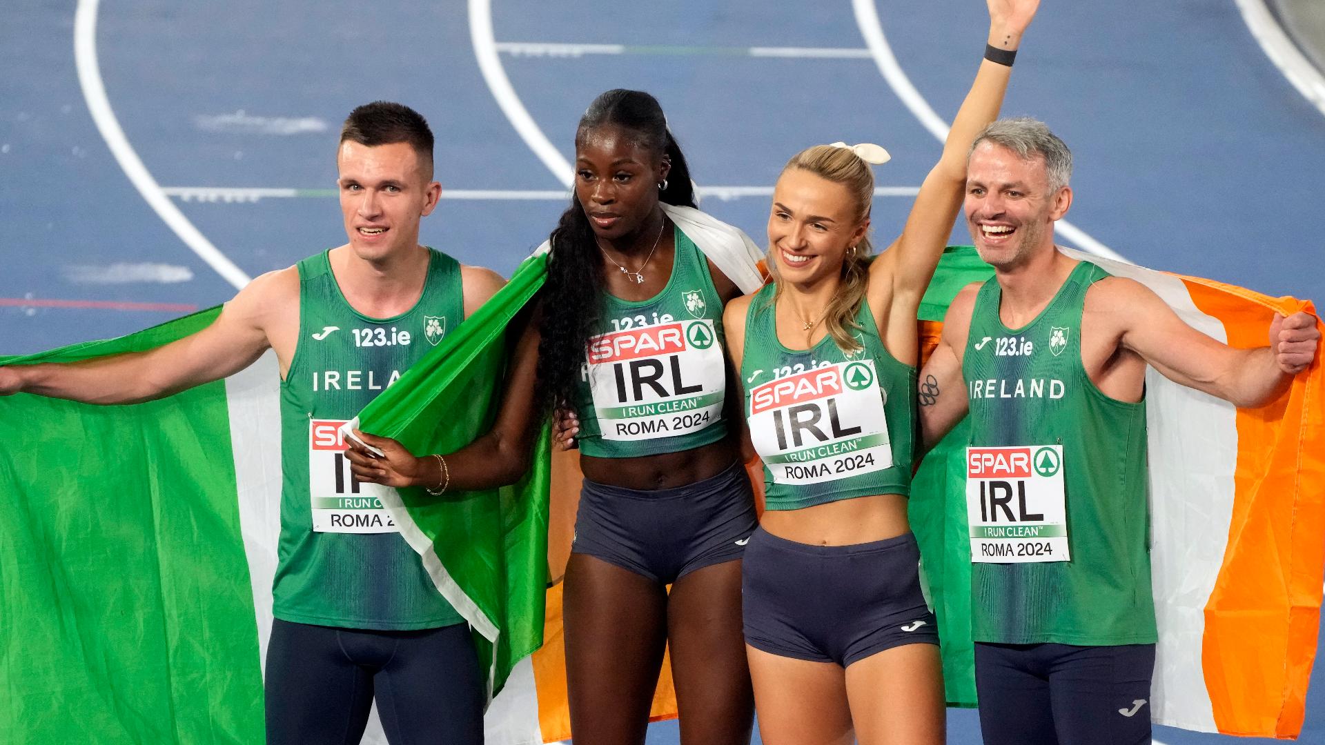 Meet the gray-haired sprinter representing Ireland at Olympics | wthr.com