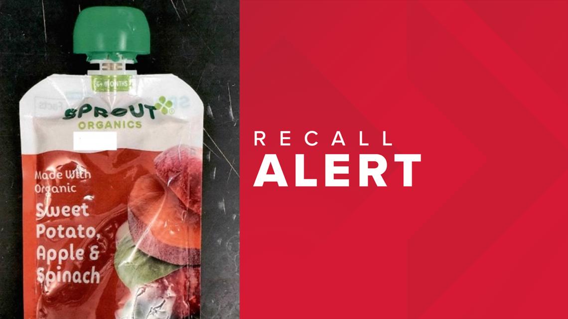 Sprout Organics expands recall of baby food pouches: Full list of ...
