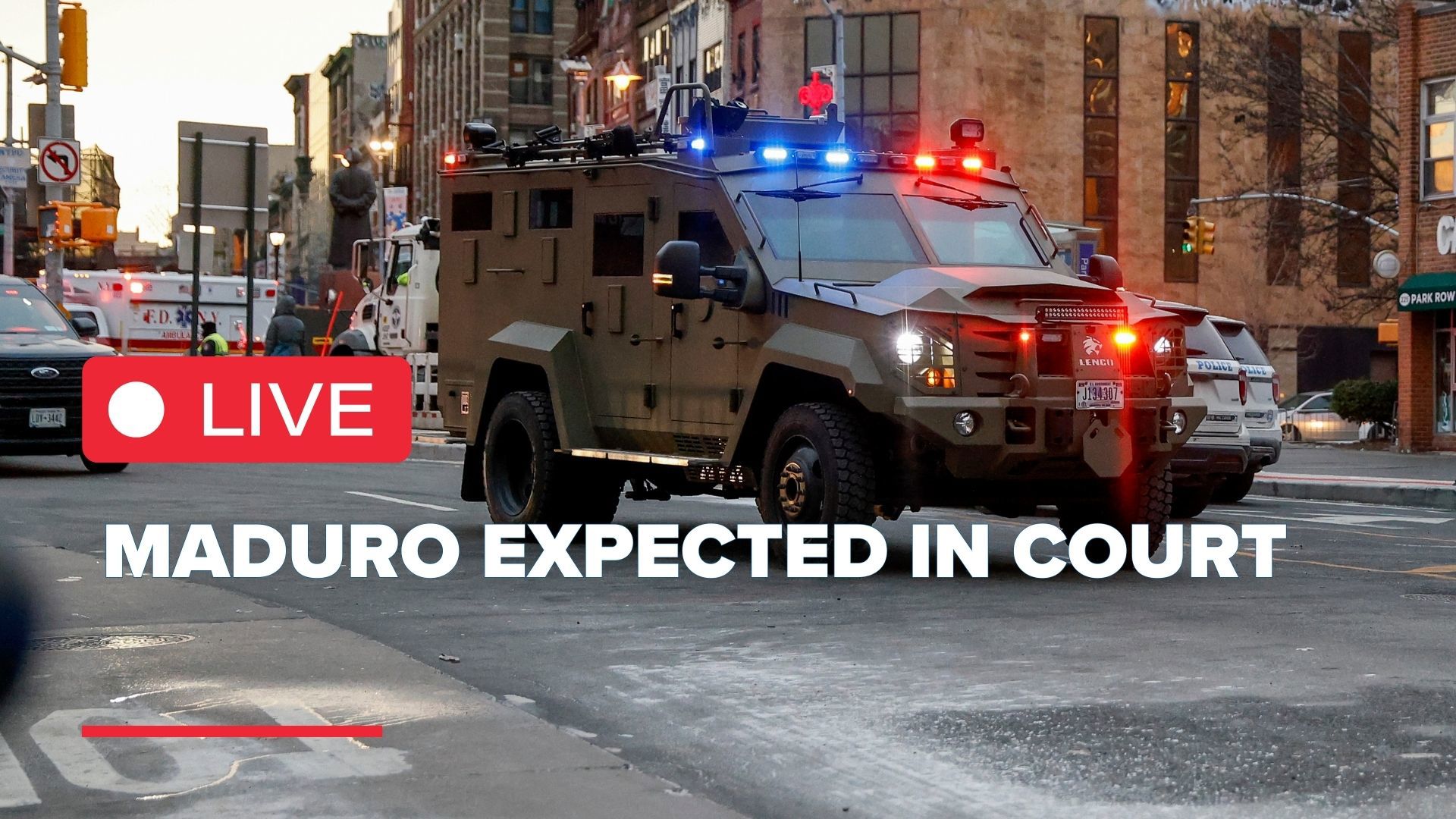 LIVE: Venezuelan President Maduro's makes first appearance in US court ...