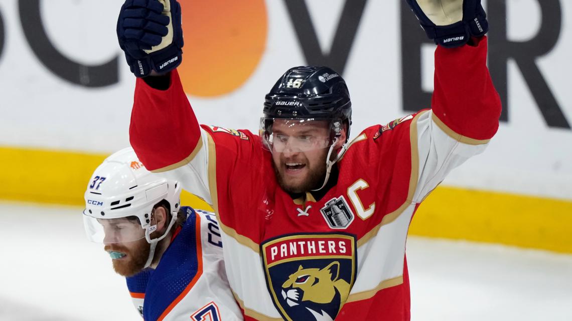 Florida Panthers beat Oilers to win 1st Stanley Cup | wqad.com