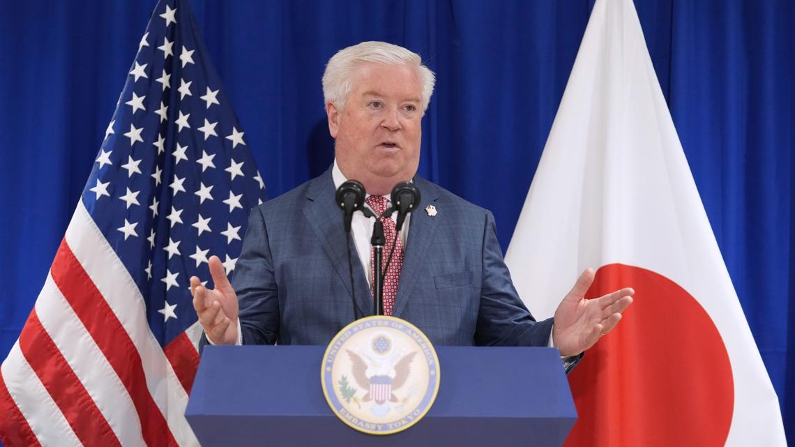 US ambassador to Japan 'optimistic' about tariff deal | weareiowa.com