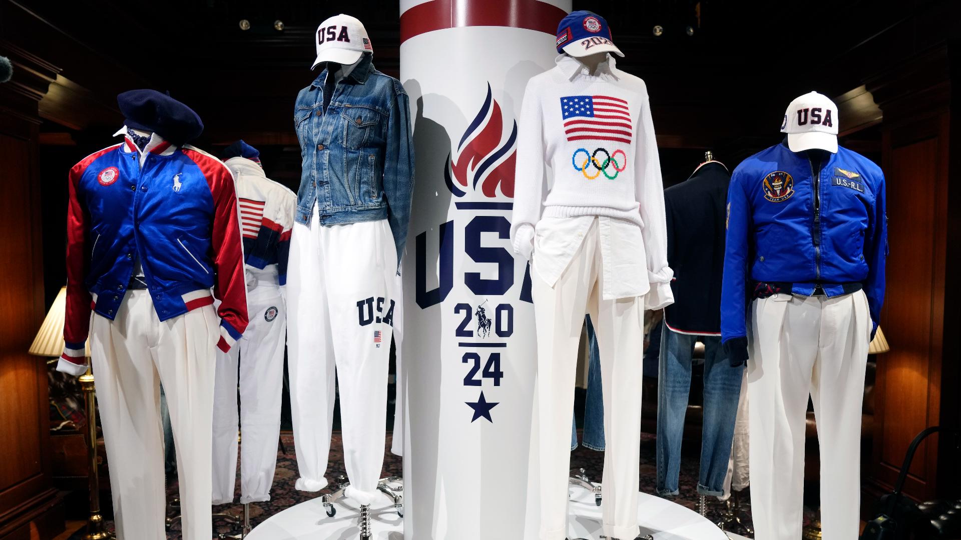 Team USA Opening Ceremony Paris Olympics uniforms unveiled | wqad.com