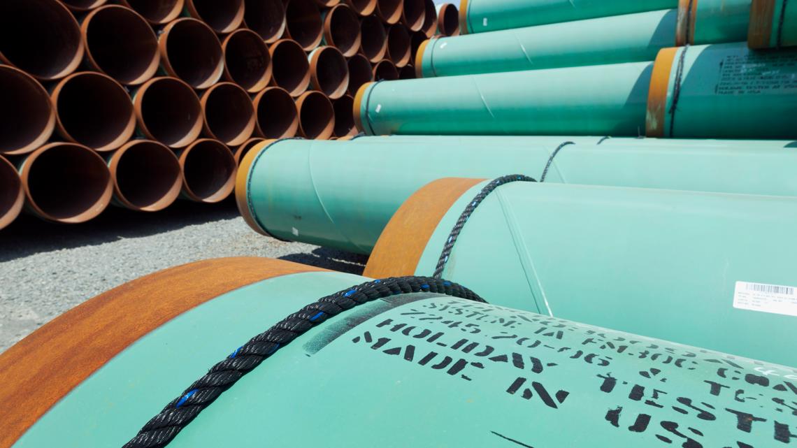 Keystone oil pipeline shut down after a rupture in rural North Dakota ...