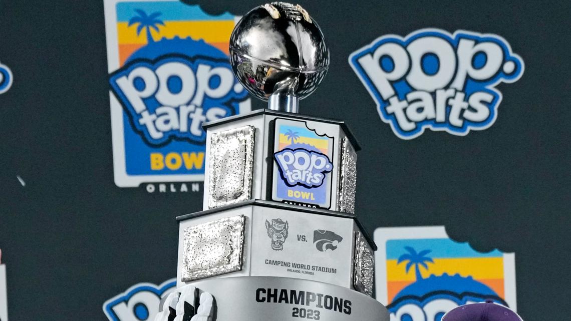 Pop-Tart Bowl unveils trophy with functioning built in toaster ...