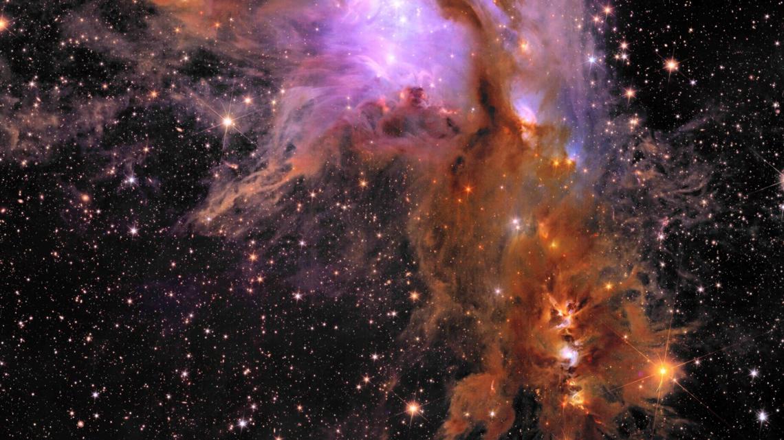 Massive cradle of baby stars revealed by European space telescope ...