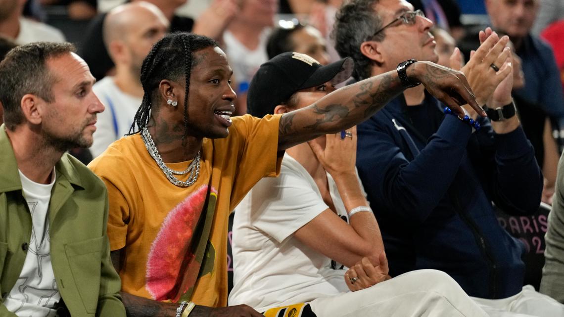 Travis Scott arrested for fight with Paris hotel security guard | fox43.com