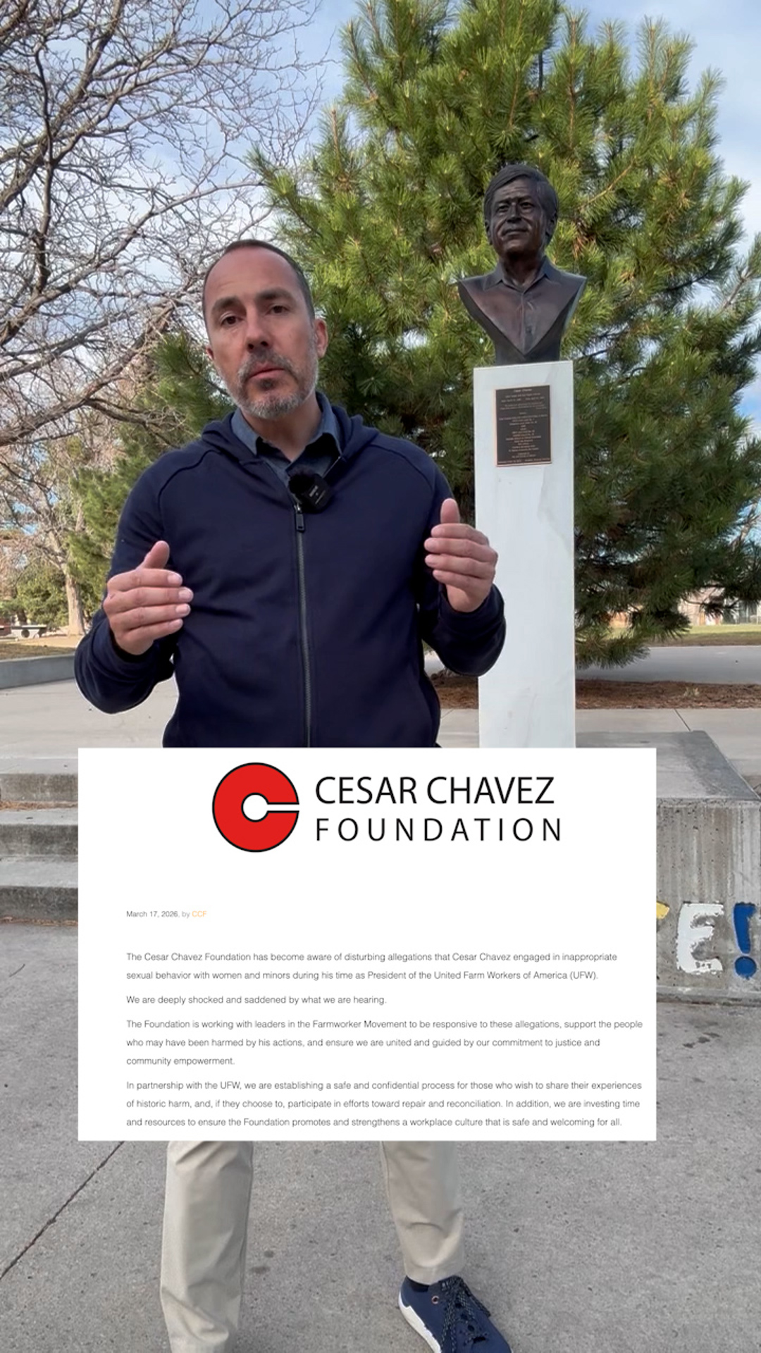 Scandal surrounds legacy of iconic civil rights icon Cesar Chavez ...
