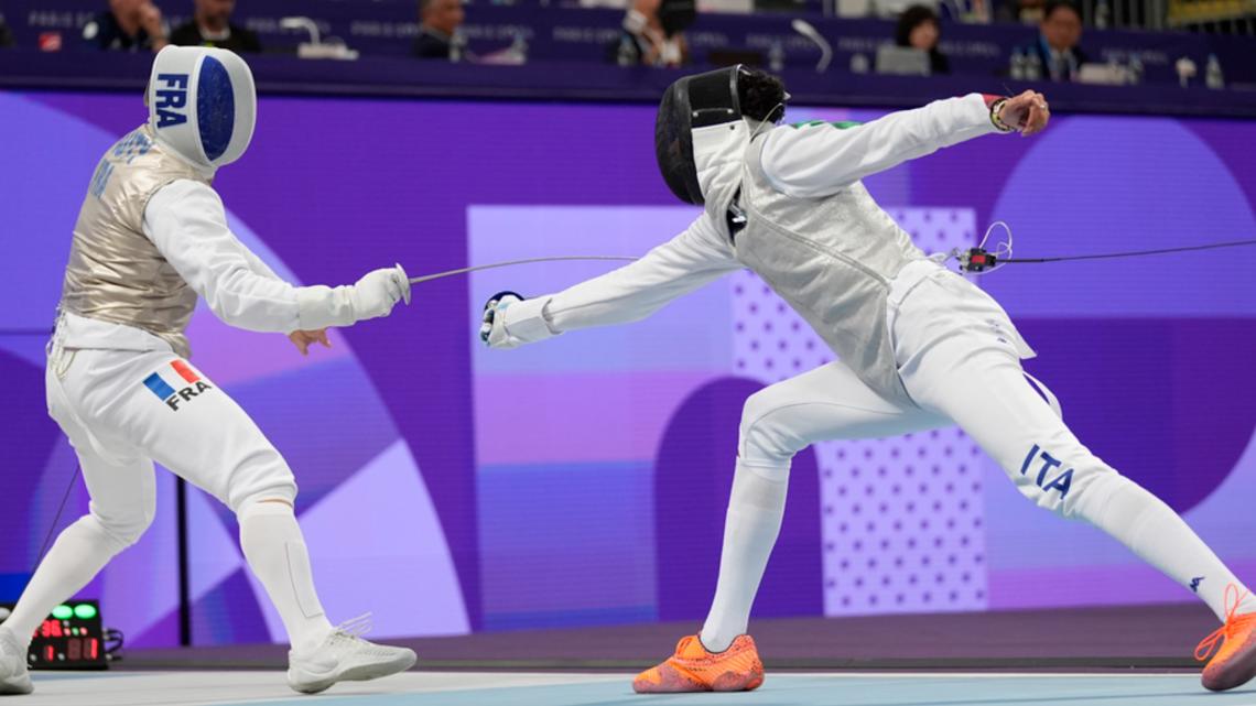 Why are fencers tethered at the Paris Olympics? | wnep.com