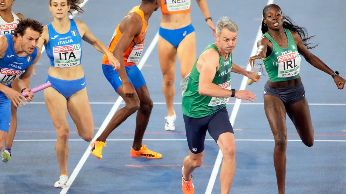 Meet the gray-haired sprinter representing Ireland at Olympics | wnep.com