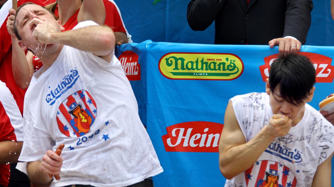 Joey Chestnut, Takeru Kobayashi to compete in eating competition | wnep.com