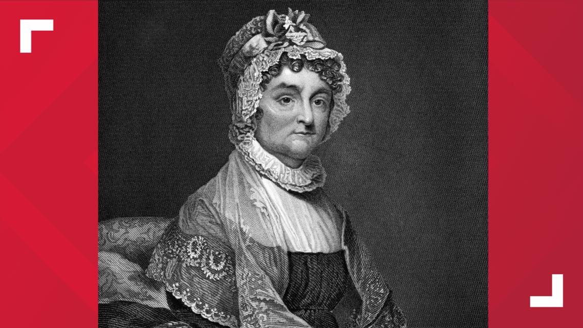 Boston suburb unveils first lady Abigail Adams statue | fox43.com