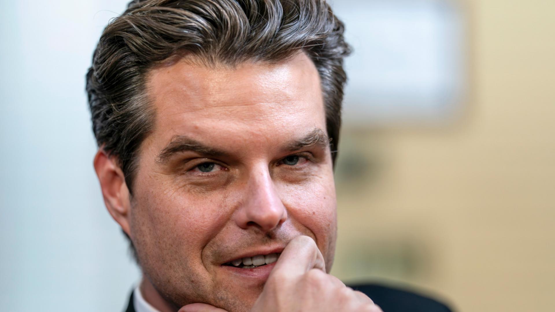 Matt Gaetz lands OANN TV talk show after withdrawing as attorney ...