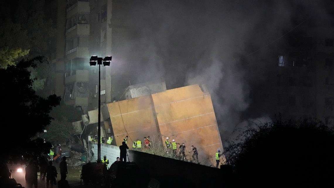 Israel says it has struck Hezbollah headquarters in Beirut ...