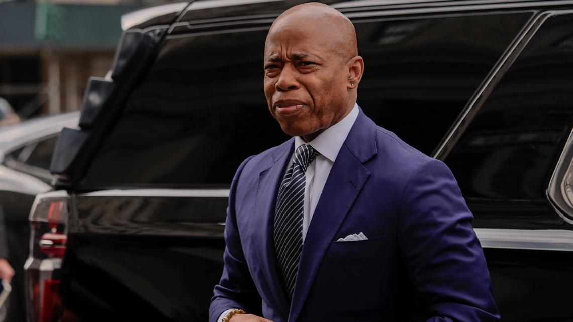 Current Mayor Eric Adams drops out of campaign for NYC Mayor | wthr.com