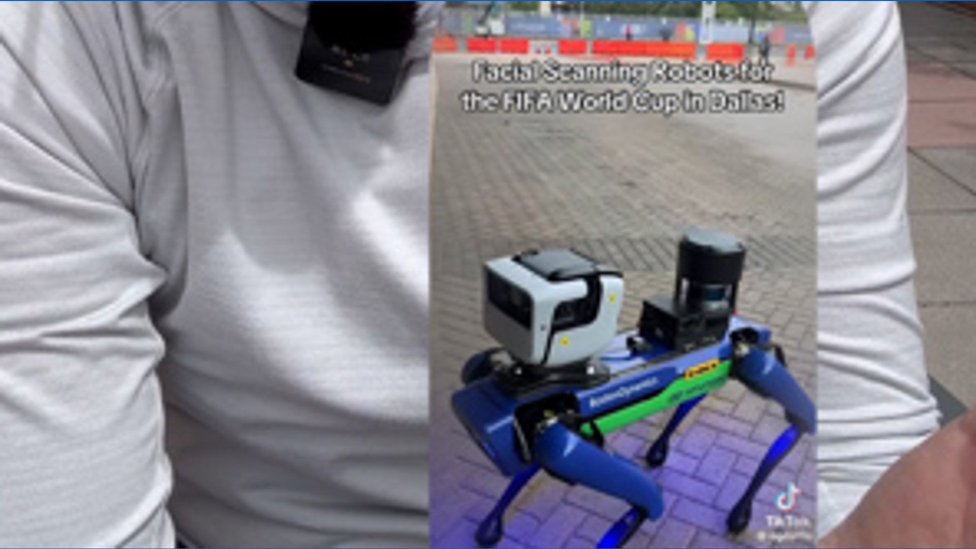 Robot dogs on patrol during World Cup matches in Dallas and New Jersey ...
