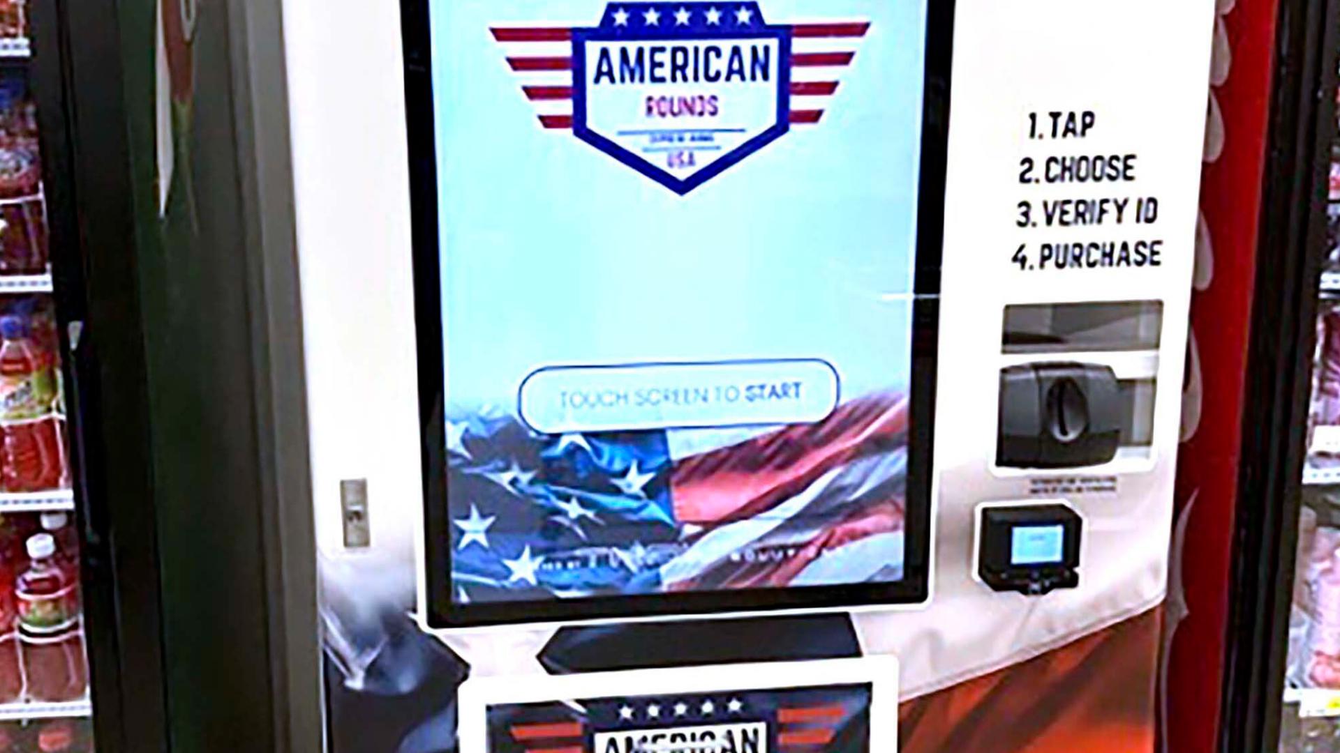 Ammo vending machines roll out in a handful of grocery stores | wthr.com