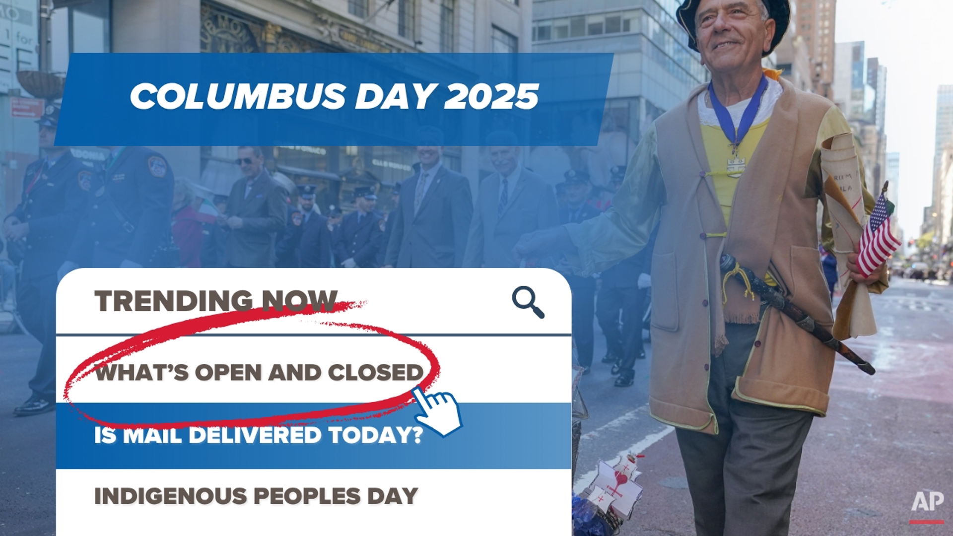 Is mail delivered on Columbus Day? What's open and closed on the ...