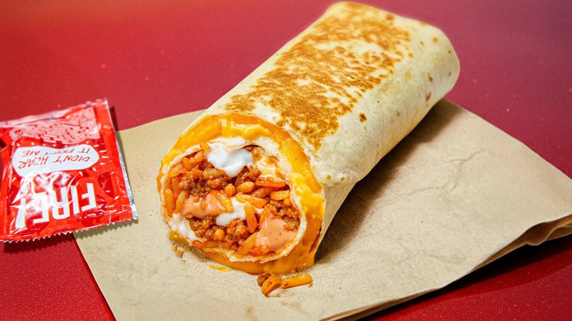 Taco Bell launches spicy Volcano Quesarito nationwide | rocketcitynow.com