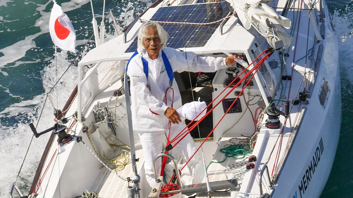 Kenichi Horie, 83, is oldest to sail solo across Pacific | 10tv.com