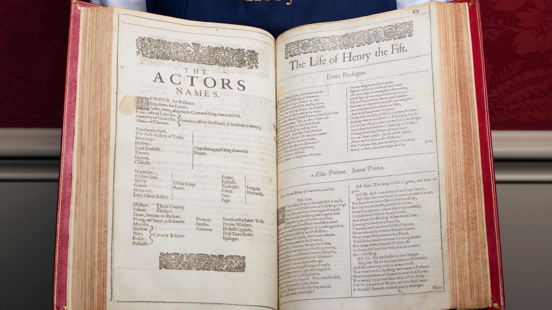 First-edition Shakespeare folios to be offered at auction | 10tv.com