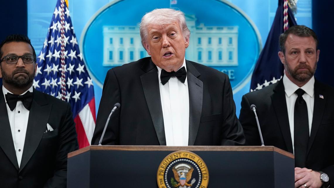 President Trump speaks about shooting incident outside White House ...