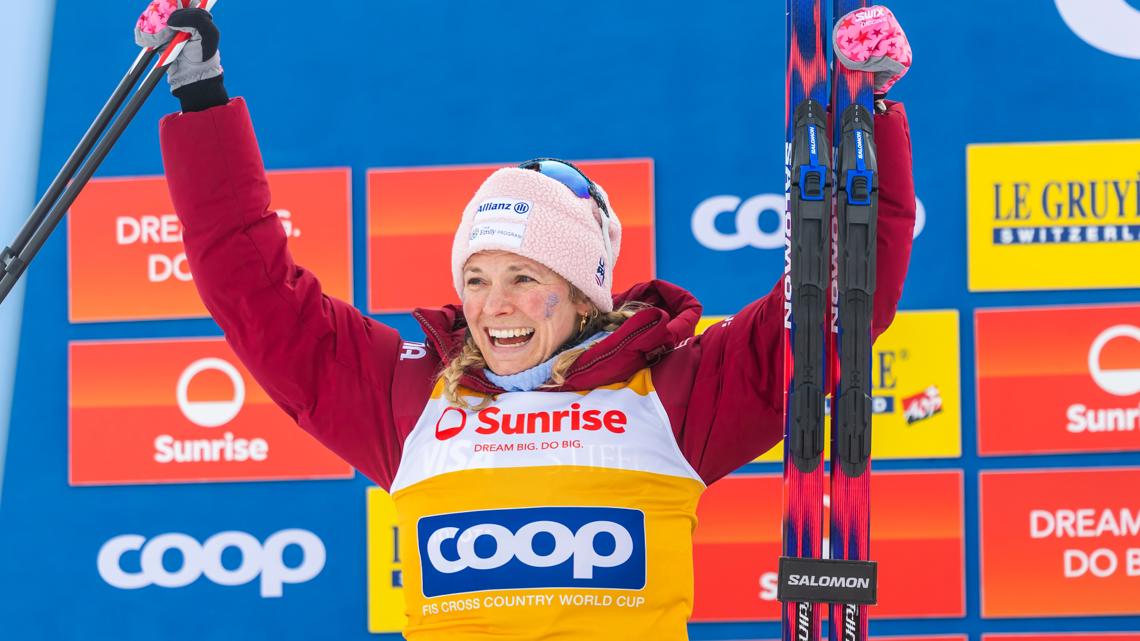 Win or lose, Jessie Diggins plans to celebrate her final Olympics ...