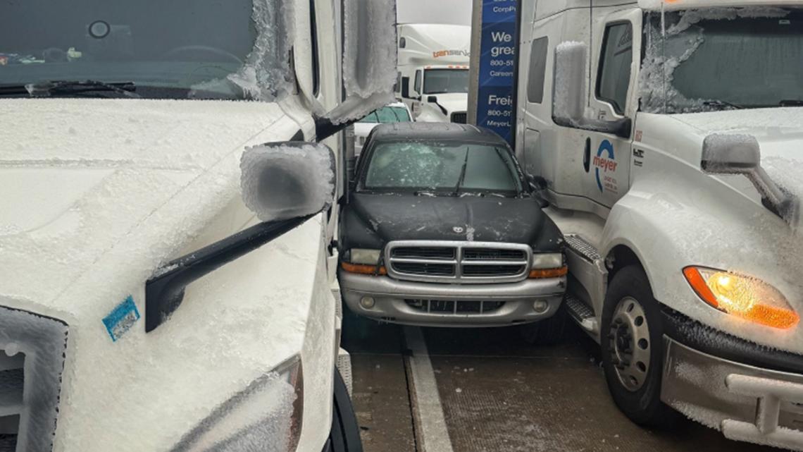 Winter snow storm latest: Wintry mix grips central US before moving ...