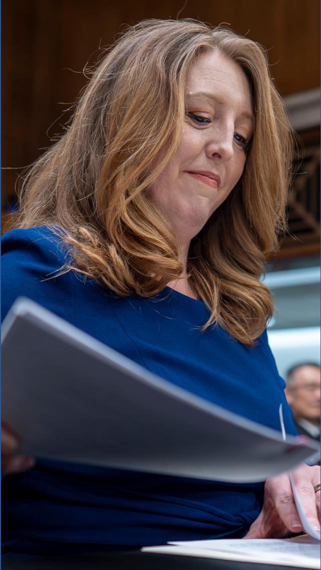 Casey Means faces Senate health committee in confirmation hearing for ...
