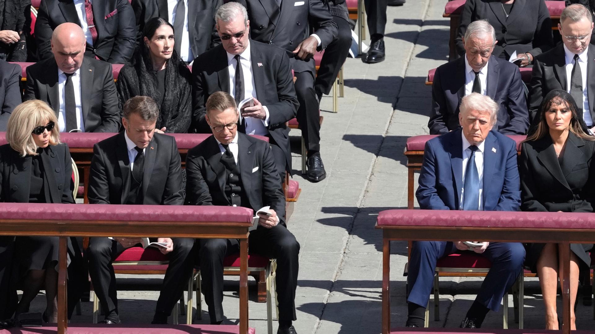 Where was Trump sitting at Pope Francis' funeral? | wnep.com
