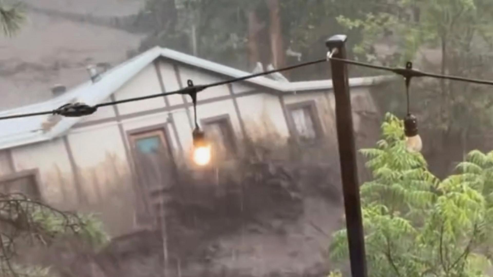 House swept away as flash flooding hits New Mexico | wthr.com