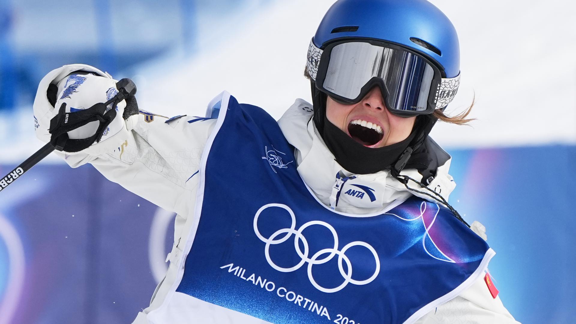 Did Eileen Gu complete her gold medal collection in freeski slopestyle ...