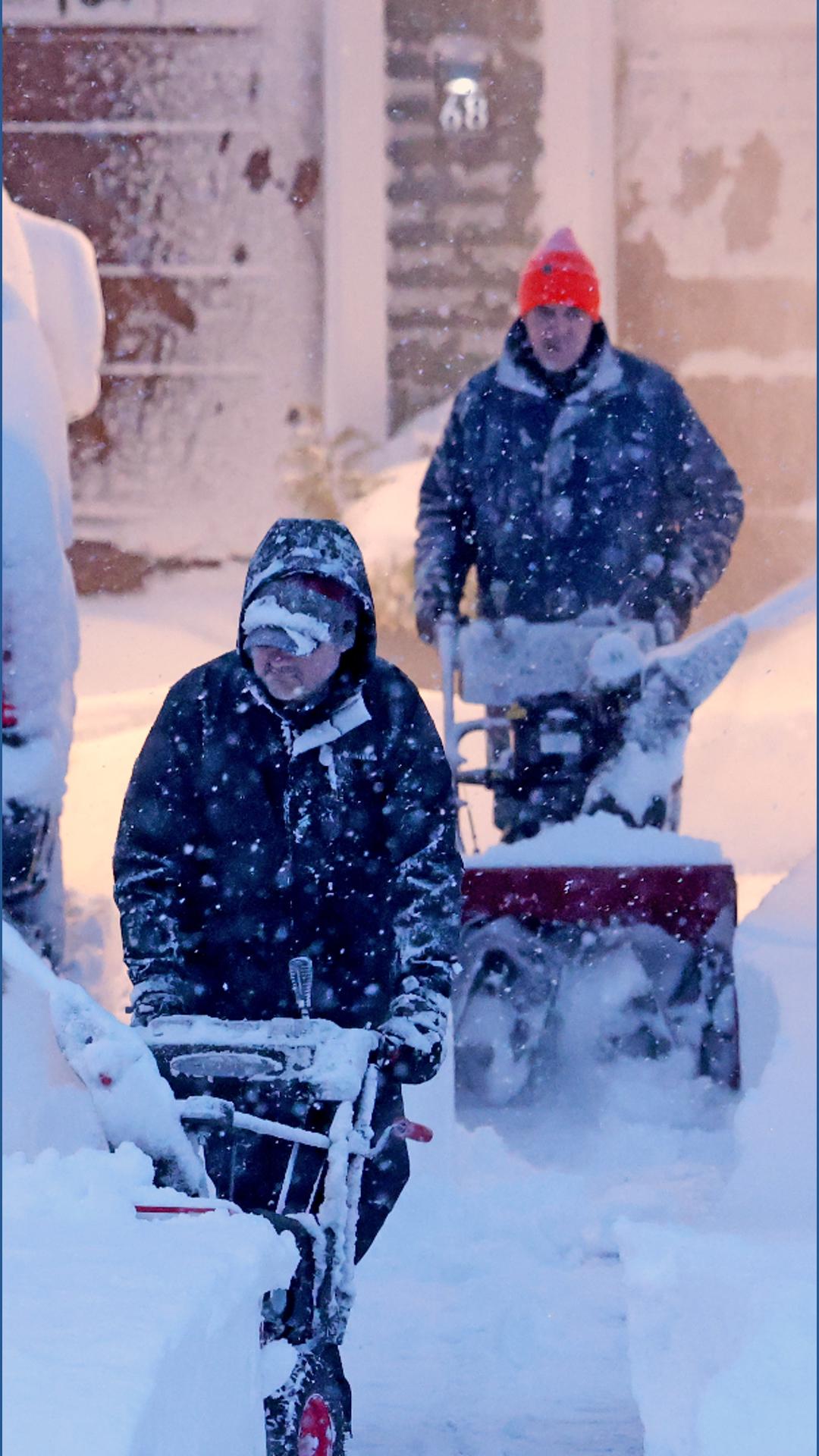 Nor'easter: Rhode Island buried under record-breaking snowfall from ...