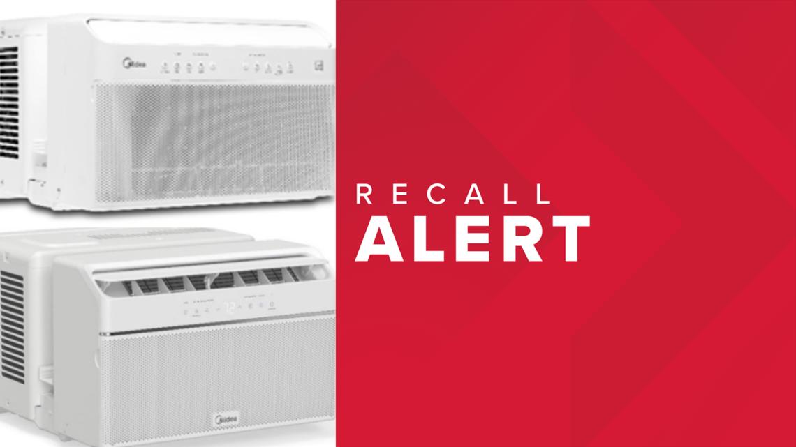 Midea air conditioner units recalled for mold risk, draining issue ...
