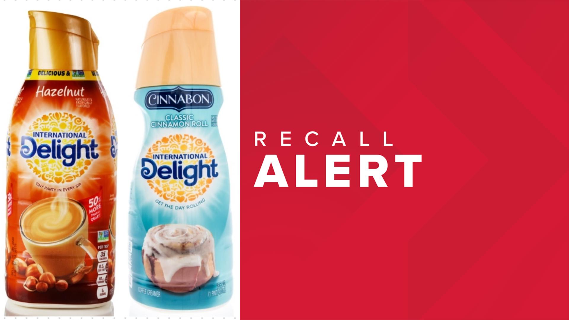 International Delight recalls coffee creamers in 31 states | wthr.com