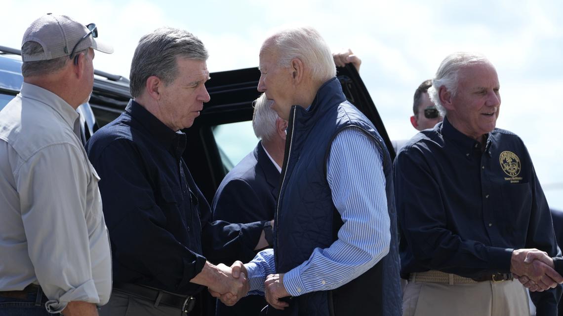 Biden, Harris survey Helene damage in Southeast | wnep.com