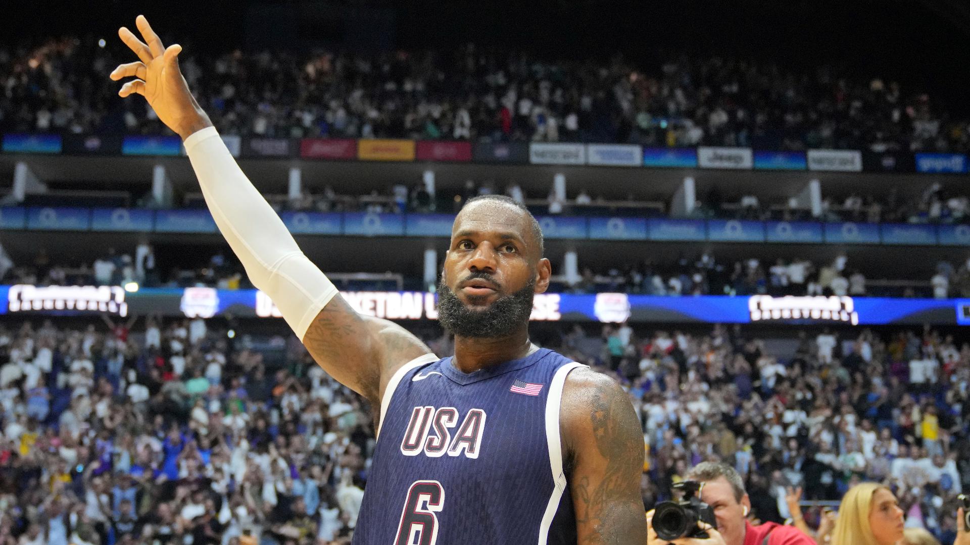 LeBron James selected as US flagbearer for Olympics | wnep.com