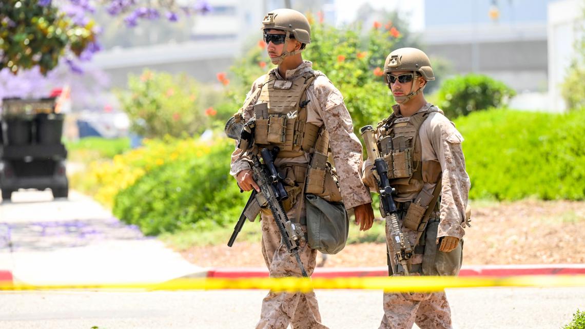 Pentagon orders Marines to leave Los Angeles | fox43.com