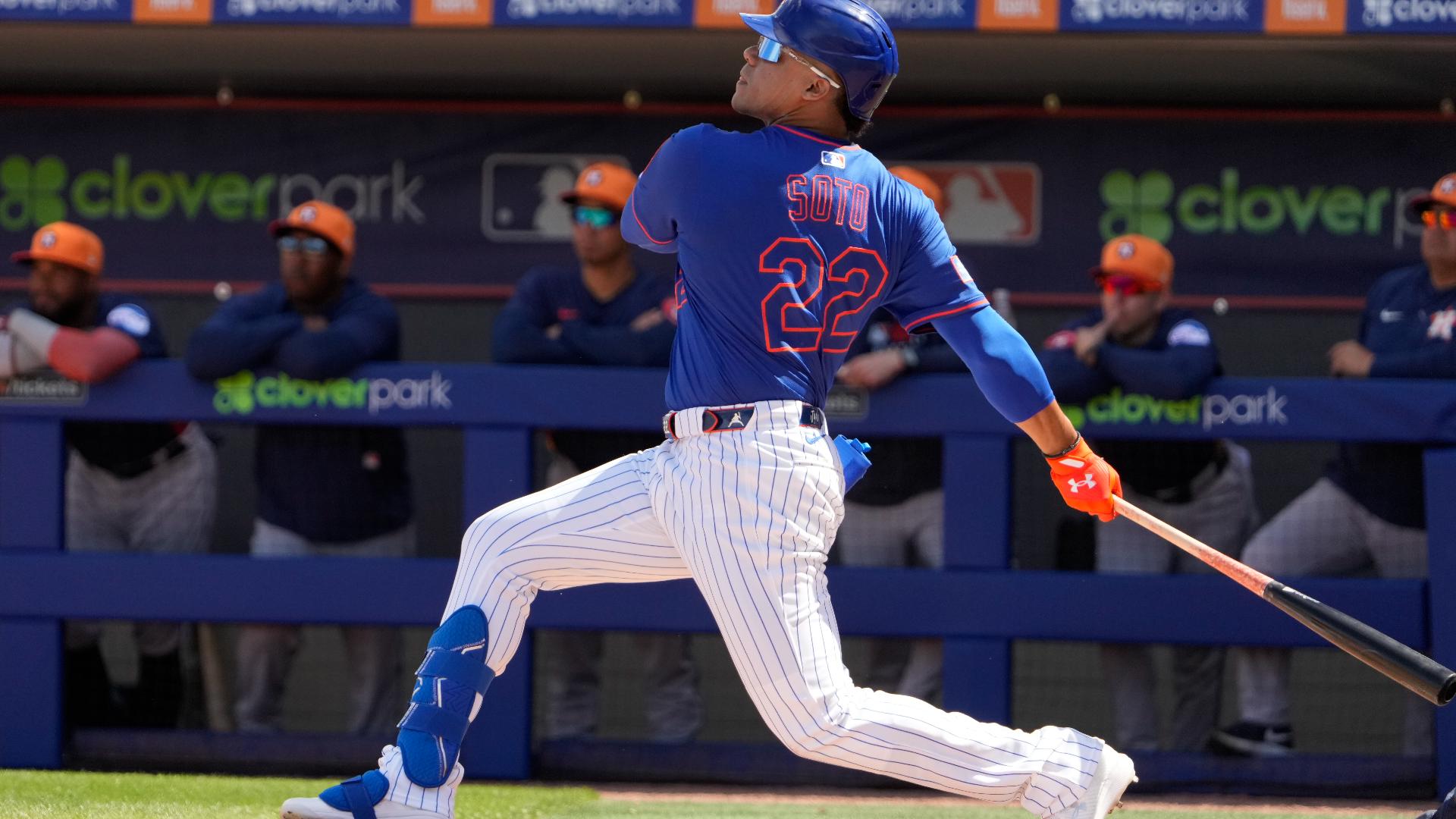 Juan Soto homers in first at-bat for Mets at spring training | wnep.com