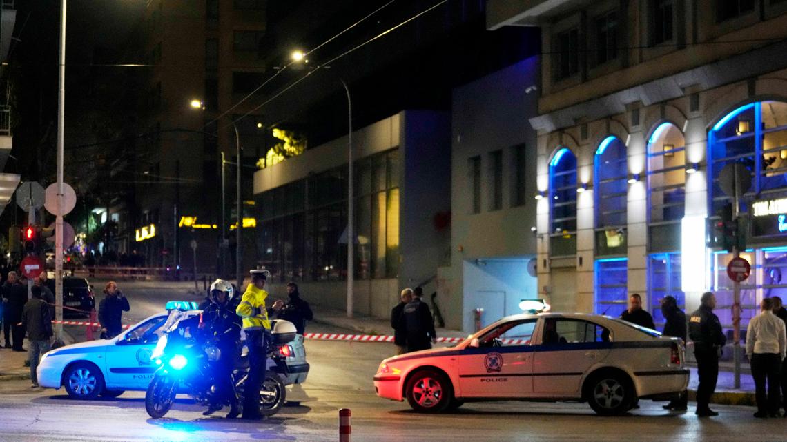Suspected bomb explodes outside Hellenic Train office in Athens | wqad.com