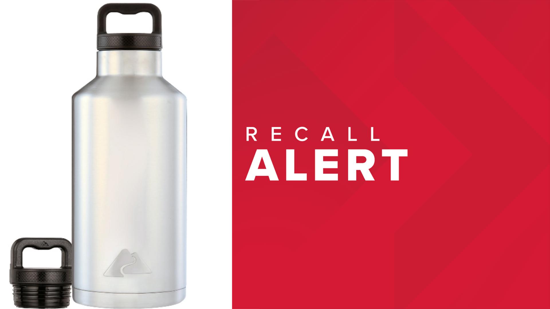 Walmart recalls Ozark stainless steel water bottles after reports of ...
