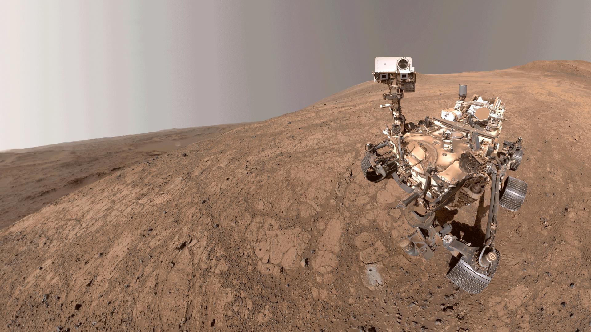 NASA's Mars rover captures dust devil in new selfie | fox61.com