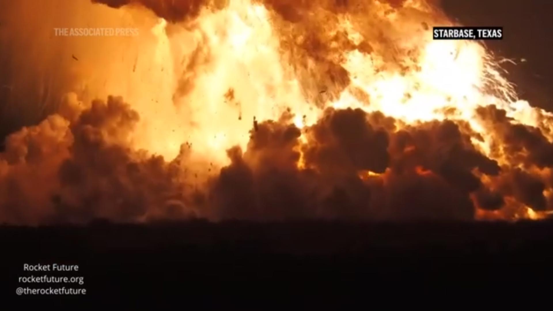 SpaceX Starship rocket explodes during testing in South Texas | wthr.com