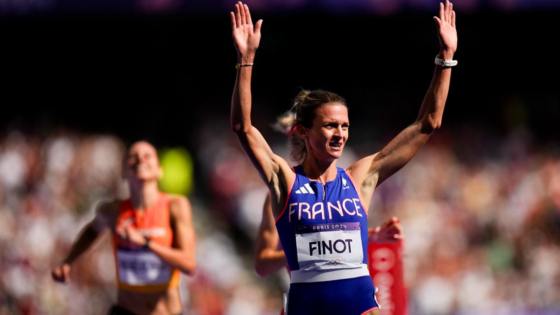 Runner proposes to boyfriend after Olympic race | 10tv.com