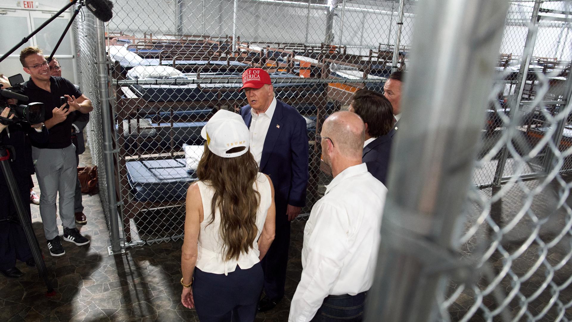 Trump visits 'Alligator Alcatraz' to highlight immigration crackdown | 10tv.com