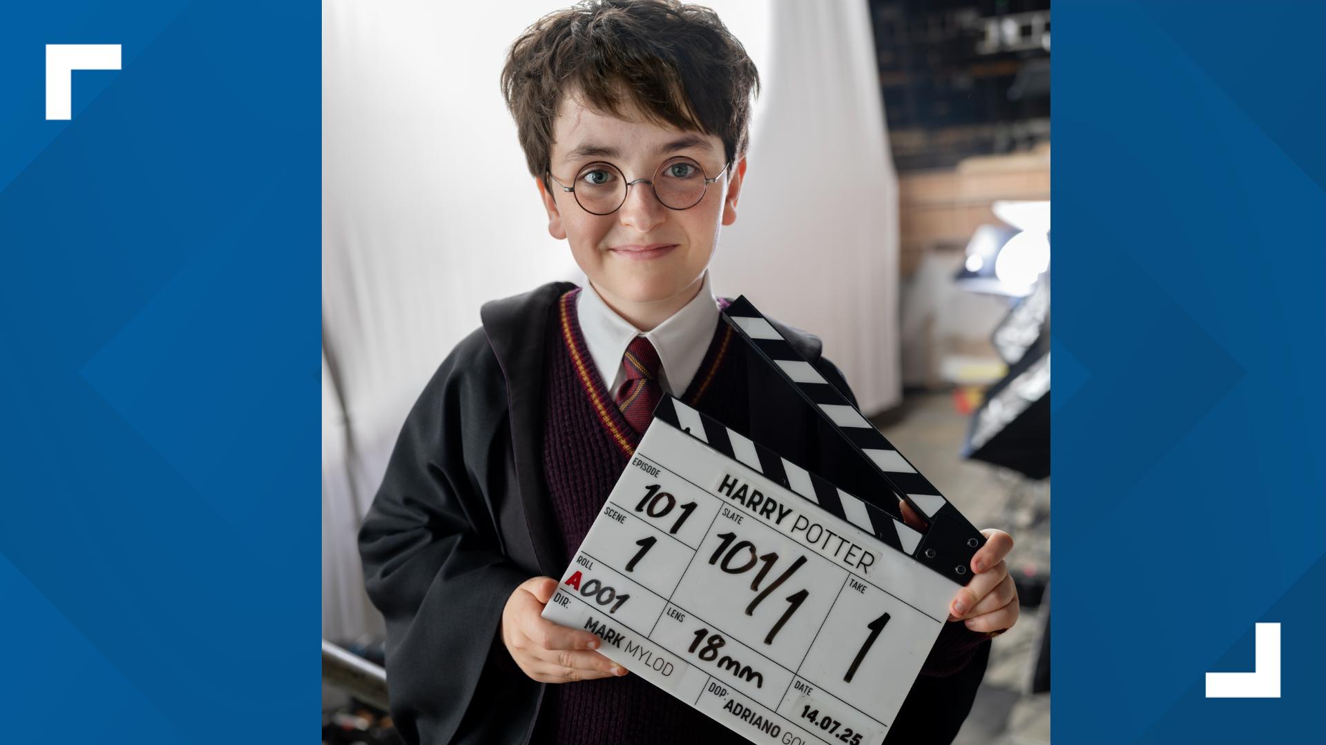 HBO gives first look at Dominic McLaughlin as Harry Potter | weareiowa.com