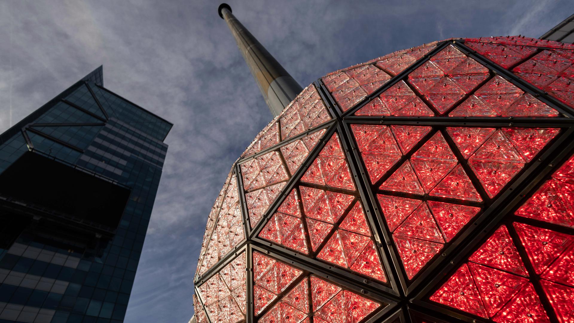 When was the first Times Square ball drop on New Year's Eve? | wthr.com