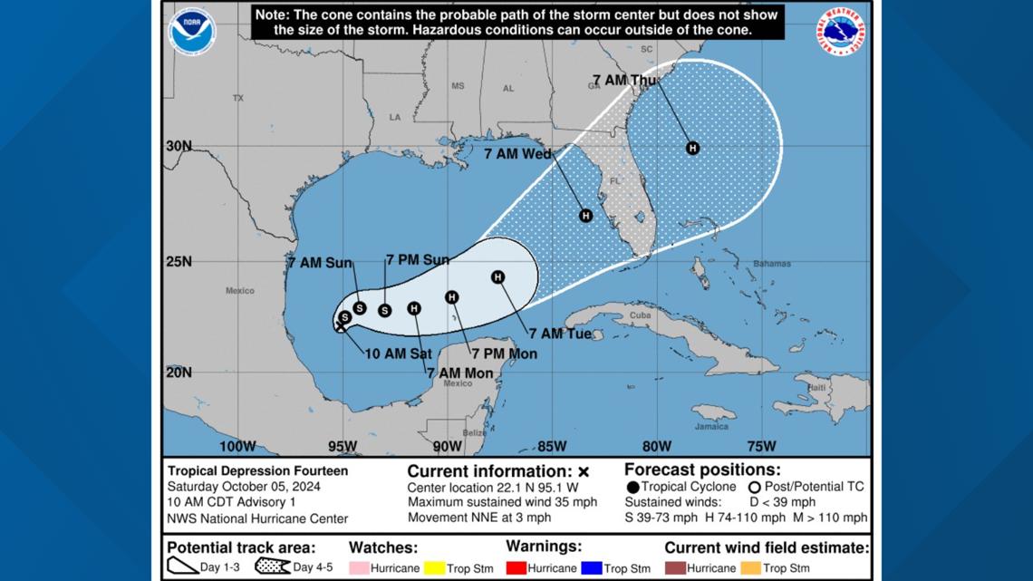 Tropical Storm Milton: Hurricane path threatens Florida | rocketcitynow.com